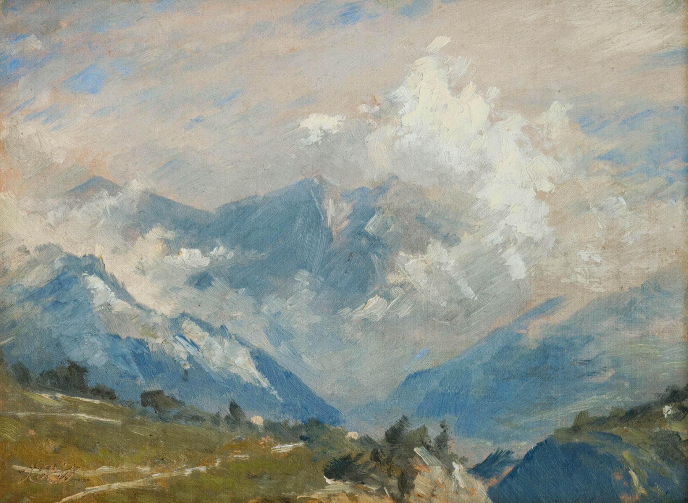 Paysage de montagne - Galantica Collection