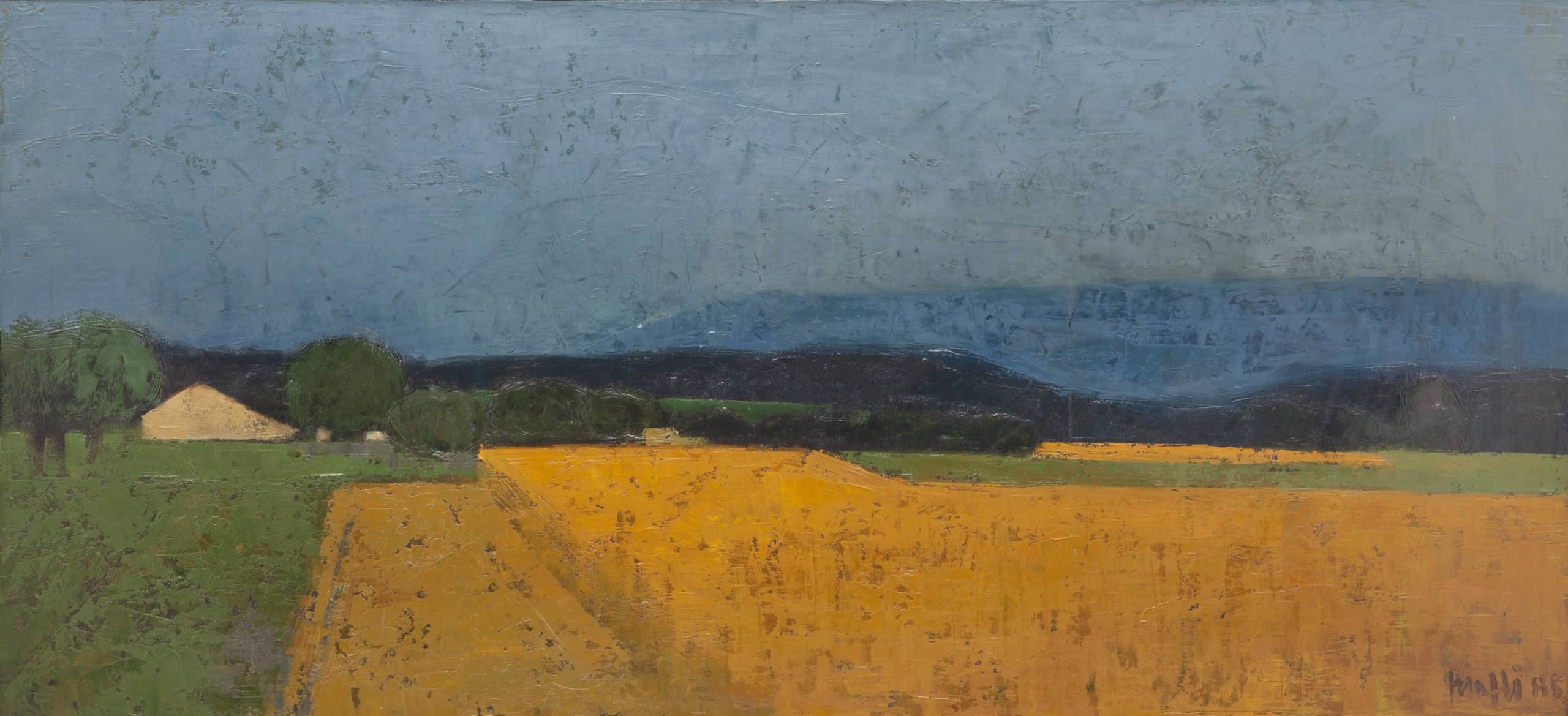 Weizenfelder in der Waadtländer Landschaft - Galantica Collection